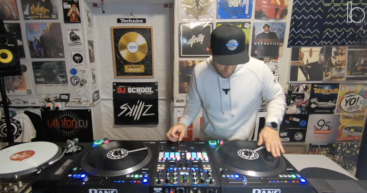 Dj Iron Performs Routine With German Essentials Playlist
